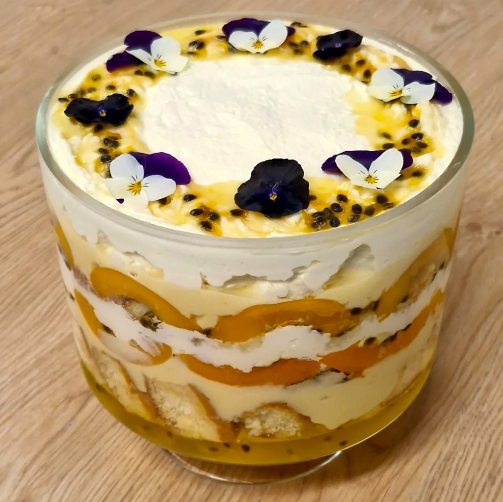Easy Lemon Peach Trifle Recipe – Life With Janet