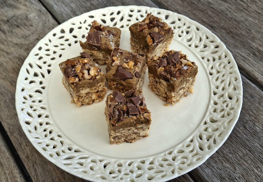 Quick No-Bake Coffee and Walnut Slice Recipe – Life With Janet